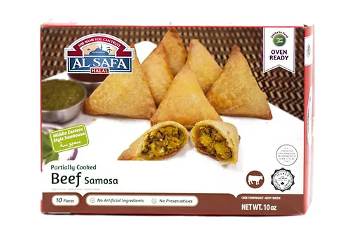 Al Safa Beef Samosa • Mediterranean Mart and Indian Foods